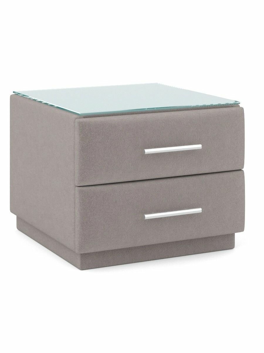 Тумба со стеклом Askona (Аскона) Marco (Марко) Тк. Casanova Grey