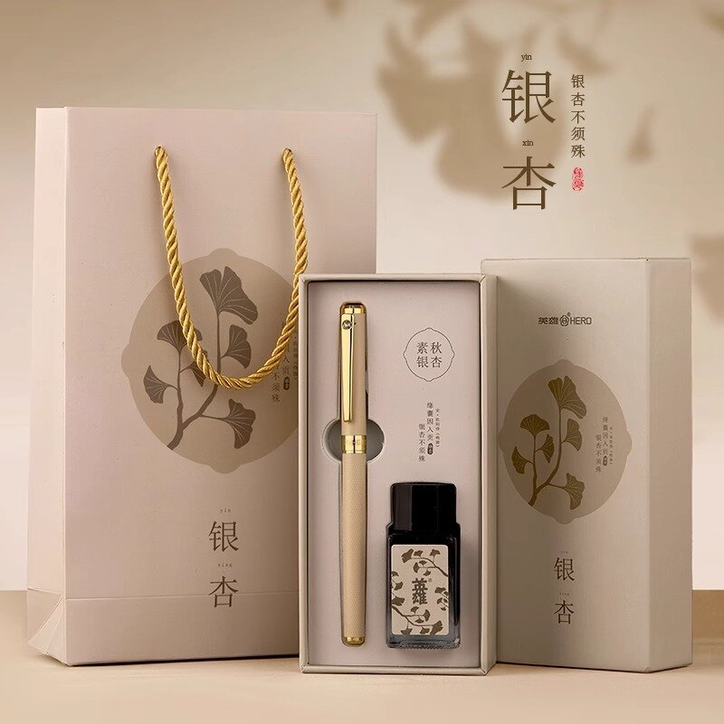 Перьевая ручка "Hero", в китайском стиле, для каллиграфии, наконечник 0,5 мм