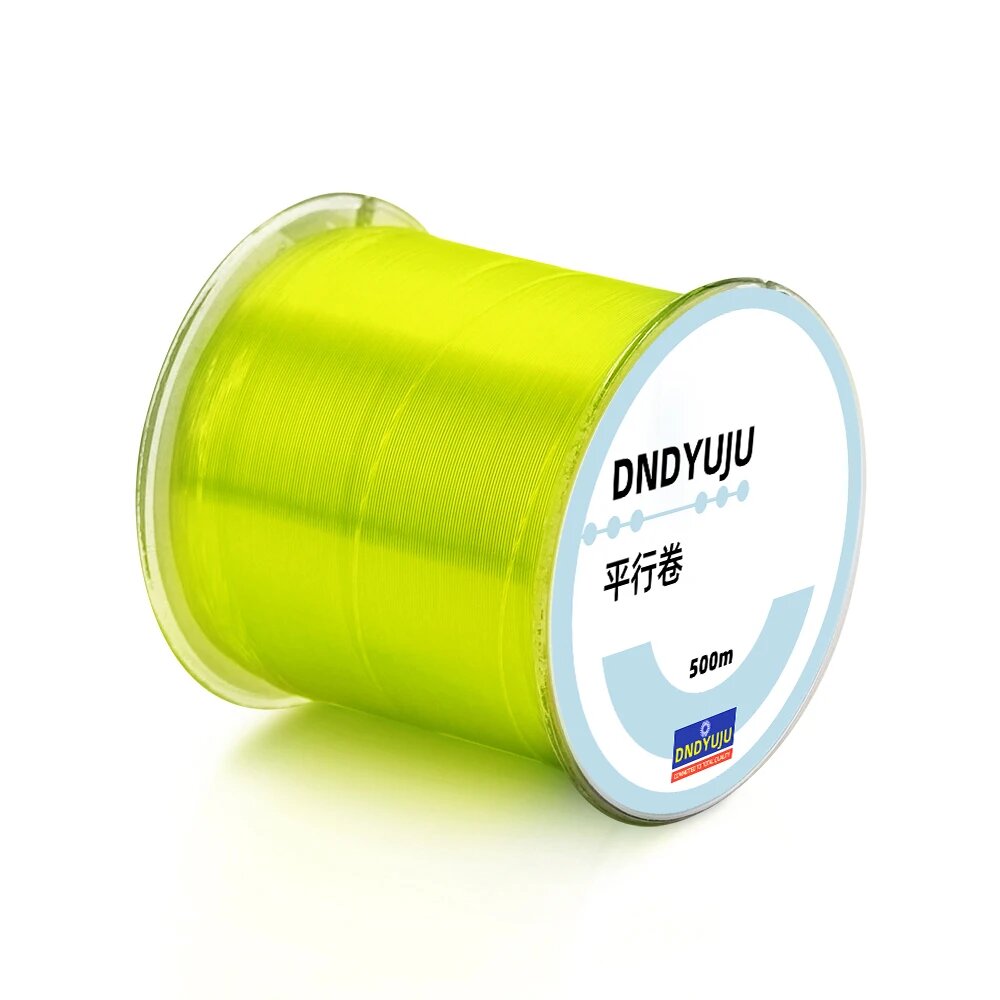 DNDYUJU леска для ловли карпа нейлоновая 500 м 0,1-0,47 мм 2-35 LB 0.8