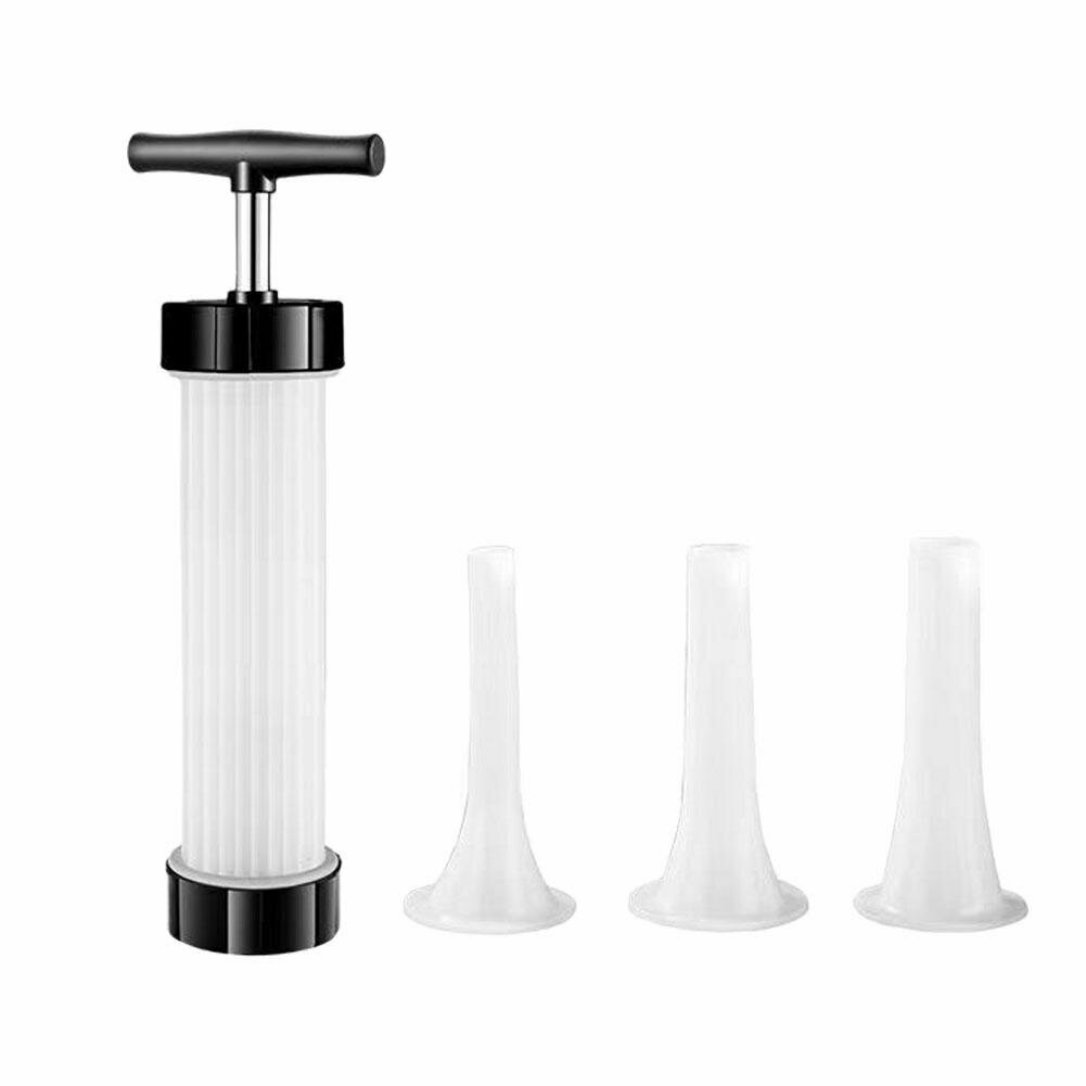 Колбасный шприц для домашней колбасы и сосисок с насадками