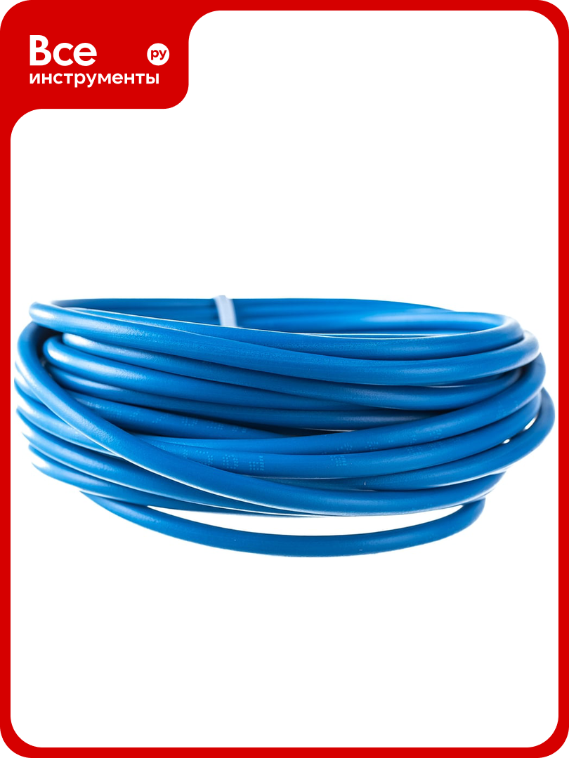 Провод ПУГВ Торкабель 2,5 синий 5 м в упаковке 0749524536878, полихлорвинилхлорида