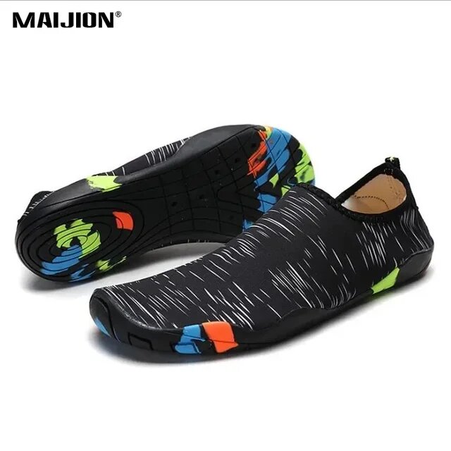 Мужская обувь для воды, быстросохнущая обувь для плавания босиком для рыбалки на открытом воздухе, женская пляжная обувь для бассейна, лодки, серфинга, прогулок, занятия Yoqa
