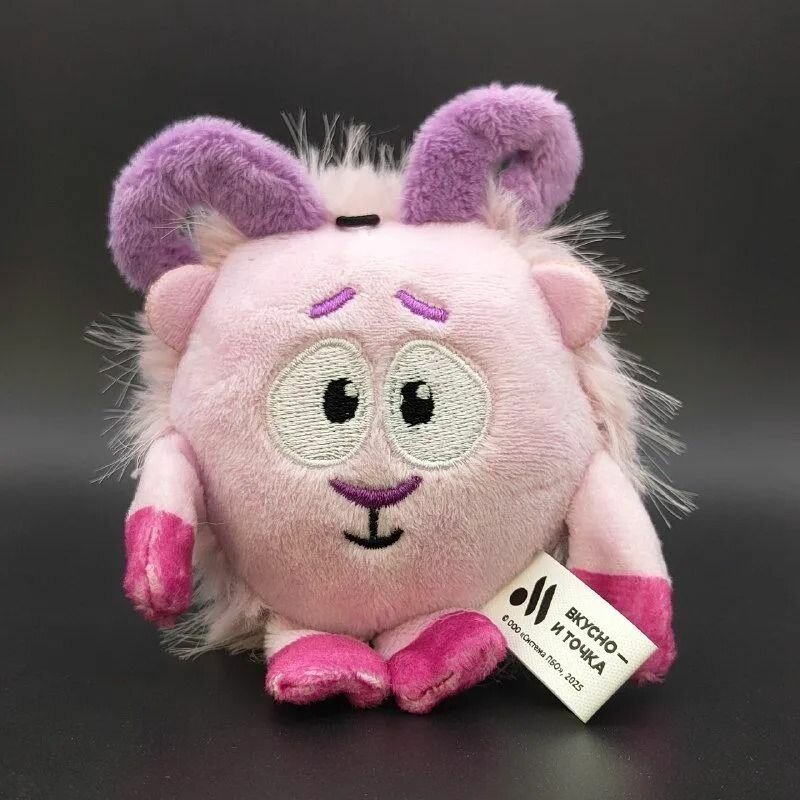 Мягкая игрушка Крош из коллекционной серии "Смешарики". Вкусно - и точка.