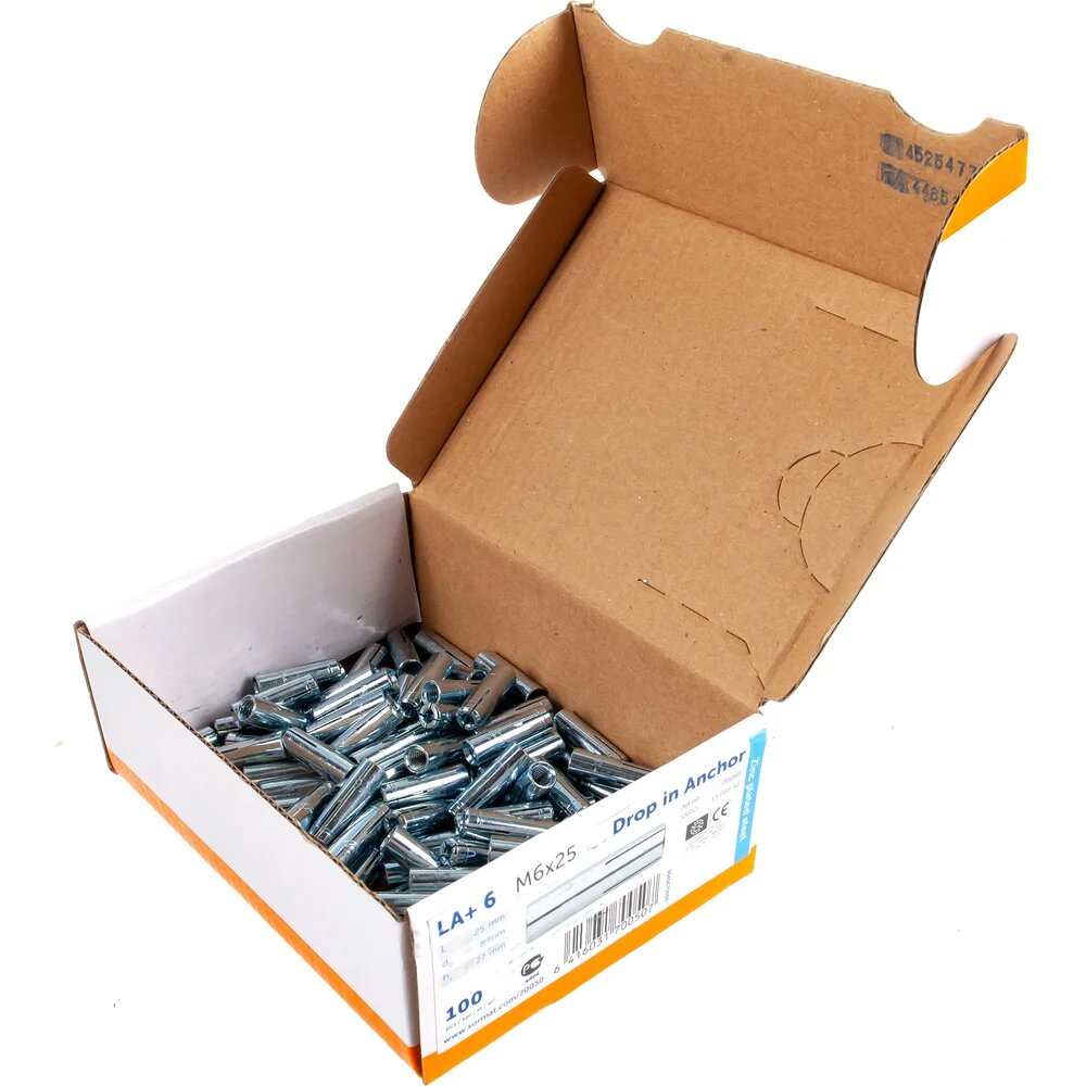 SORMAT анкер LA+ 6 100 шт. 9640070050