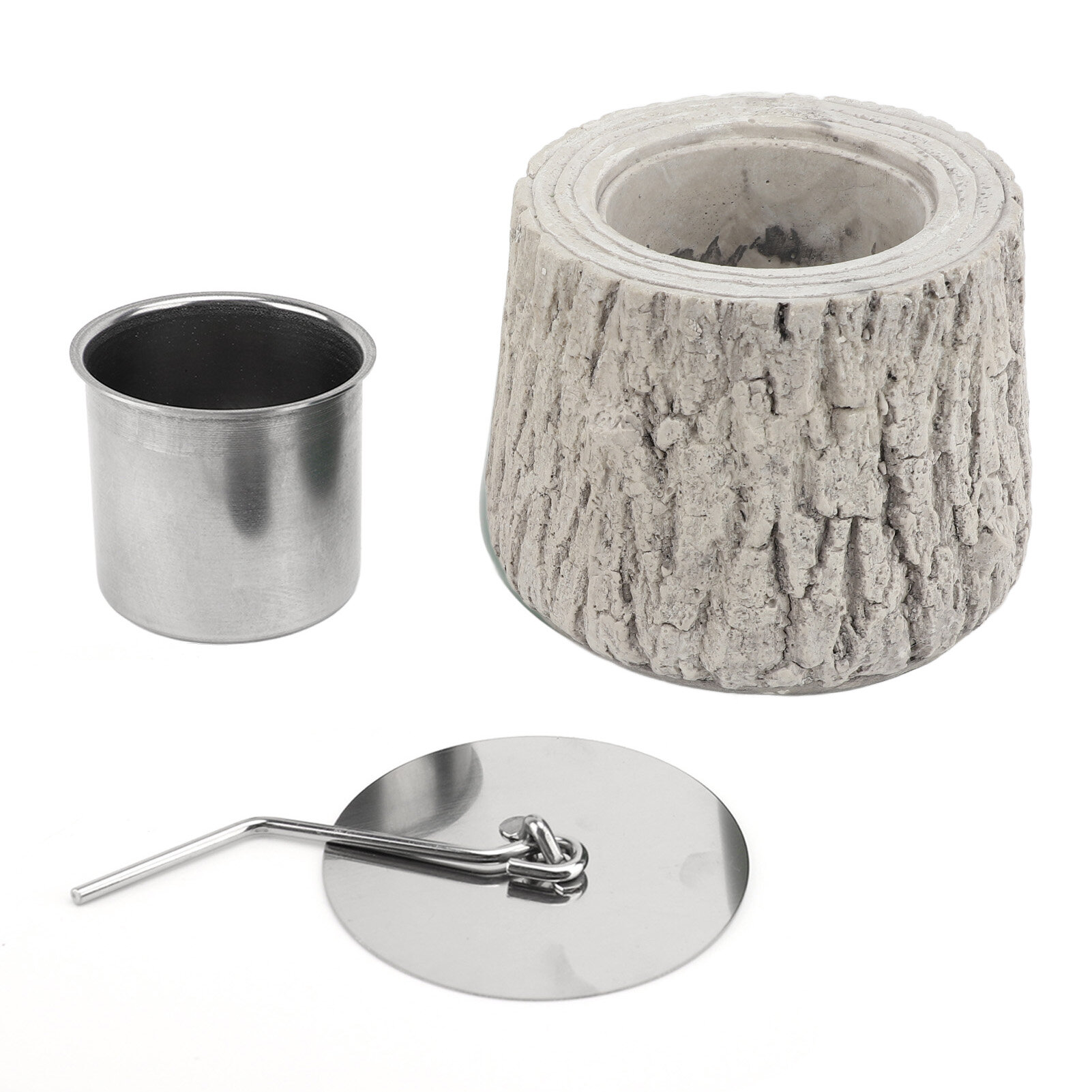 Настольная яма керамика металлическая безопасная бездымная портативная столешница для огня для открытого барбекю