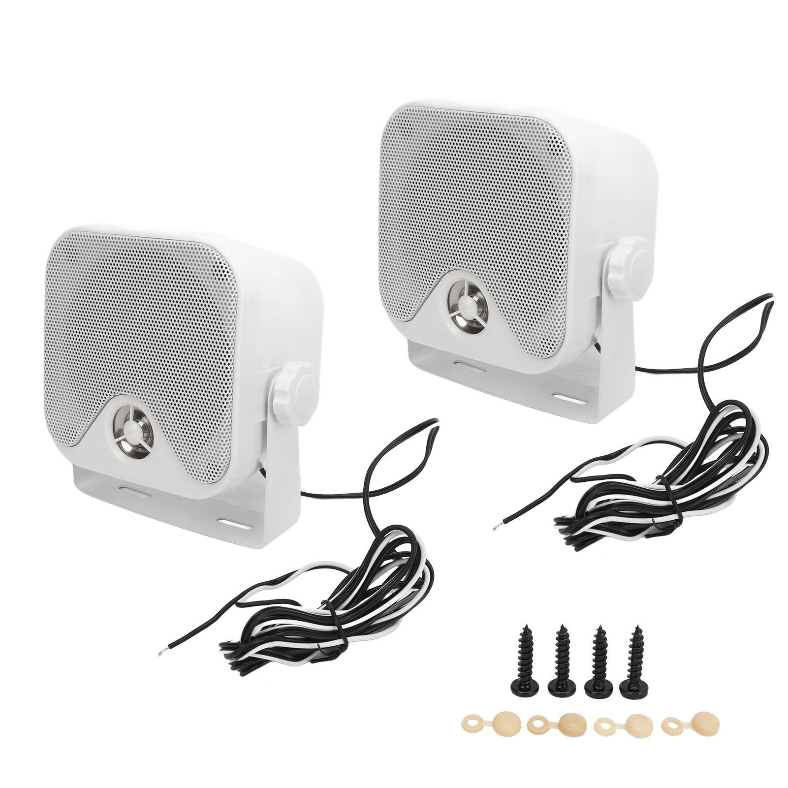 1 пара 4 -дюймовых динамиков морской коробки 100 Вт.