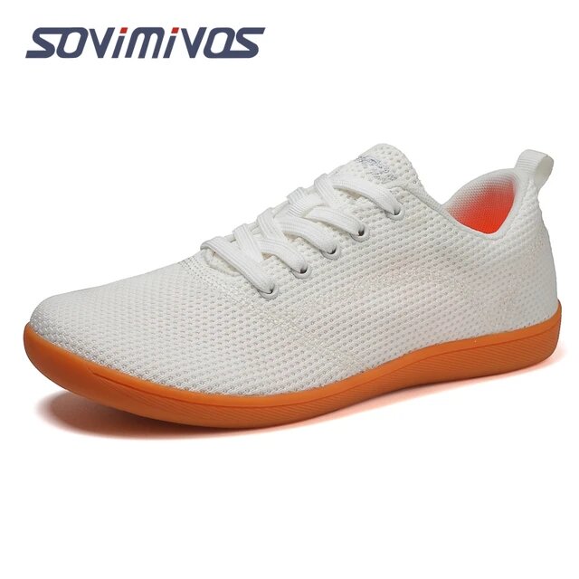 Кроссовки унисекс из дышащего материала, с широким носком, унисекс