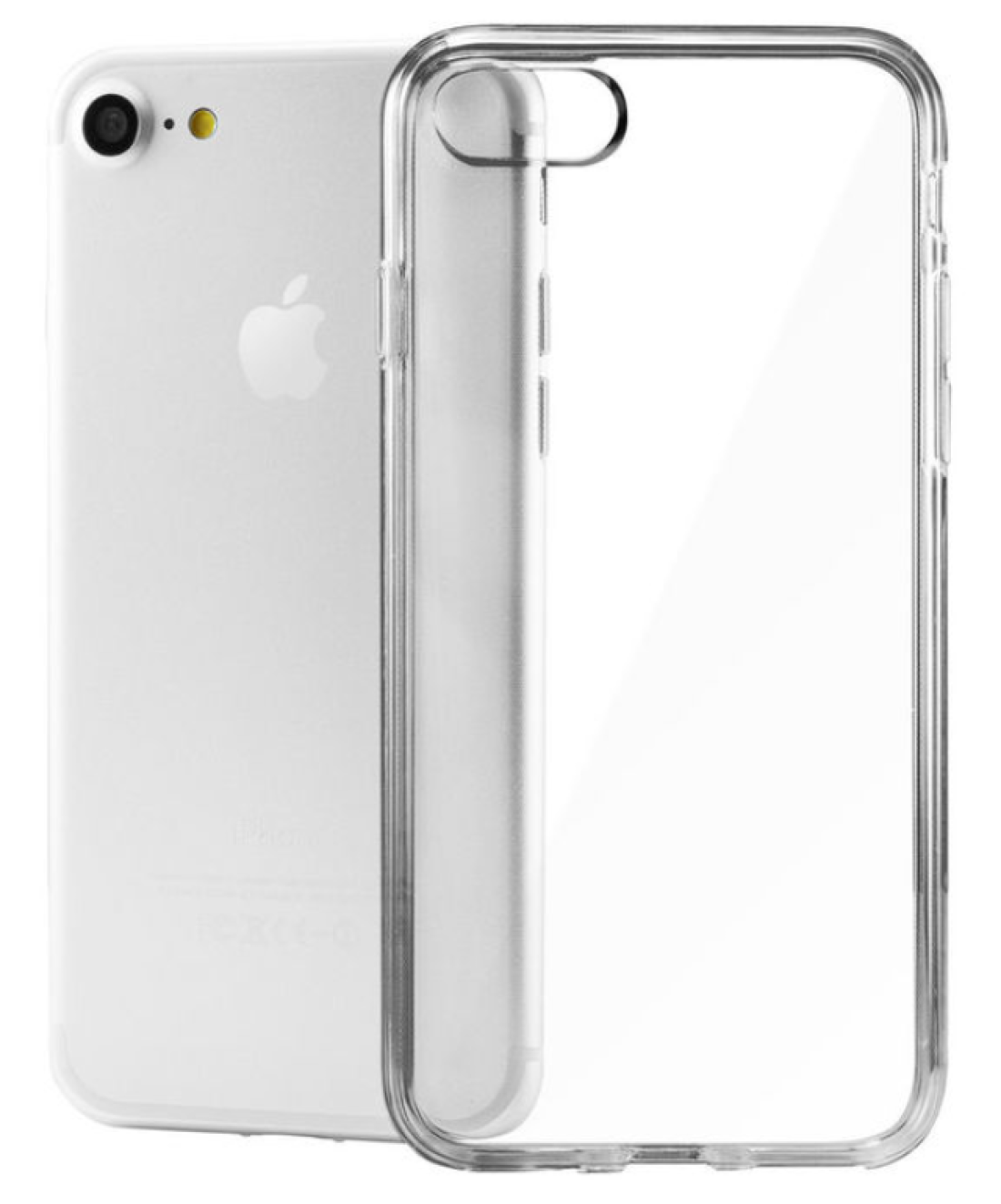 Чехол силиконовый для iPhone 7/8/SE 2020, X-CASE, прозрачный