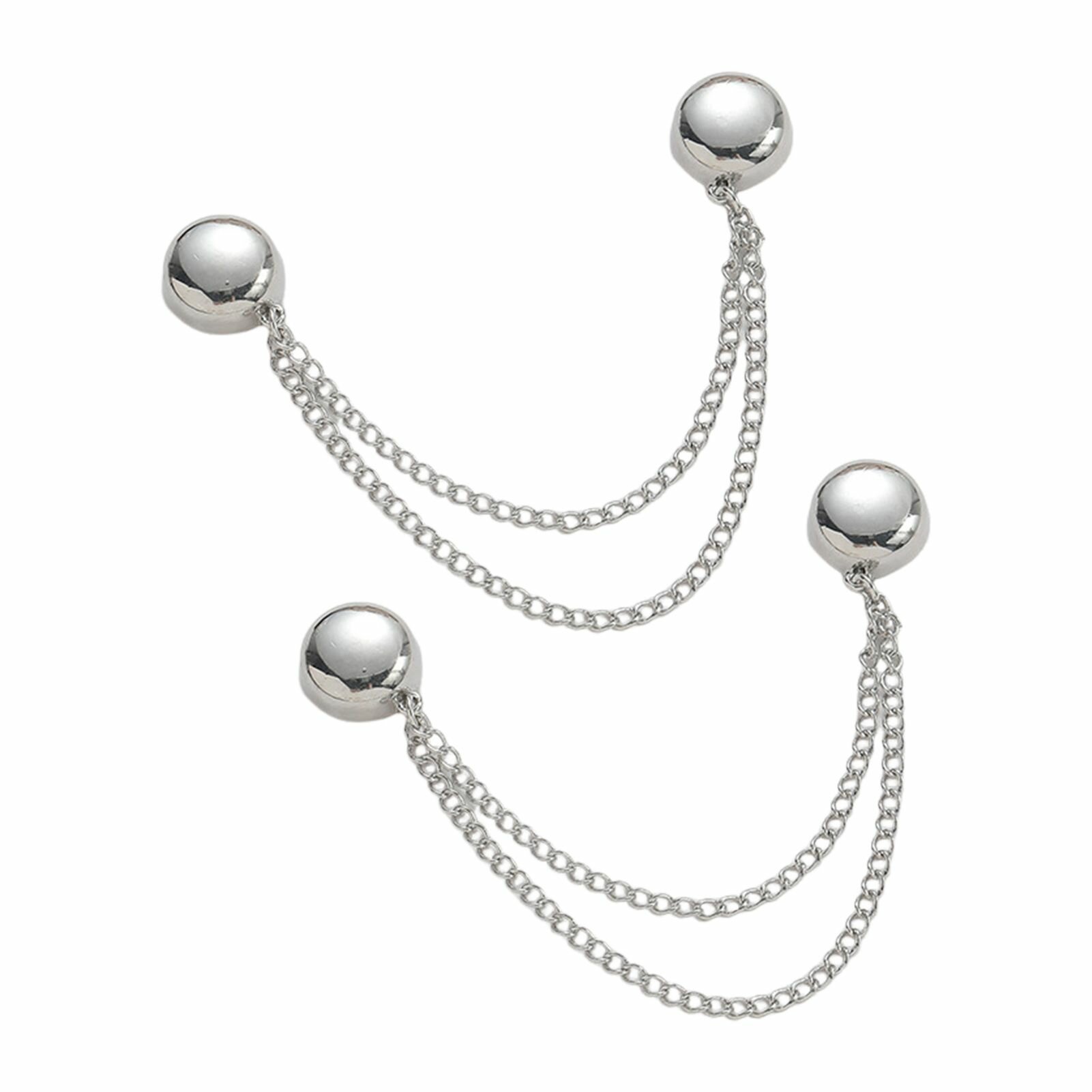 Магнитные съёмные застёжки для брюк с металлической пряжкой, комплект из 2 шт, тяжёлая надёжная фурнитура для джинсов и чиносов