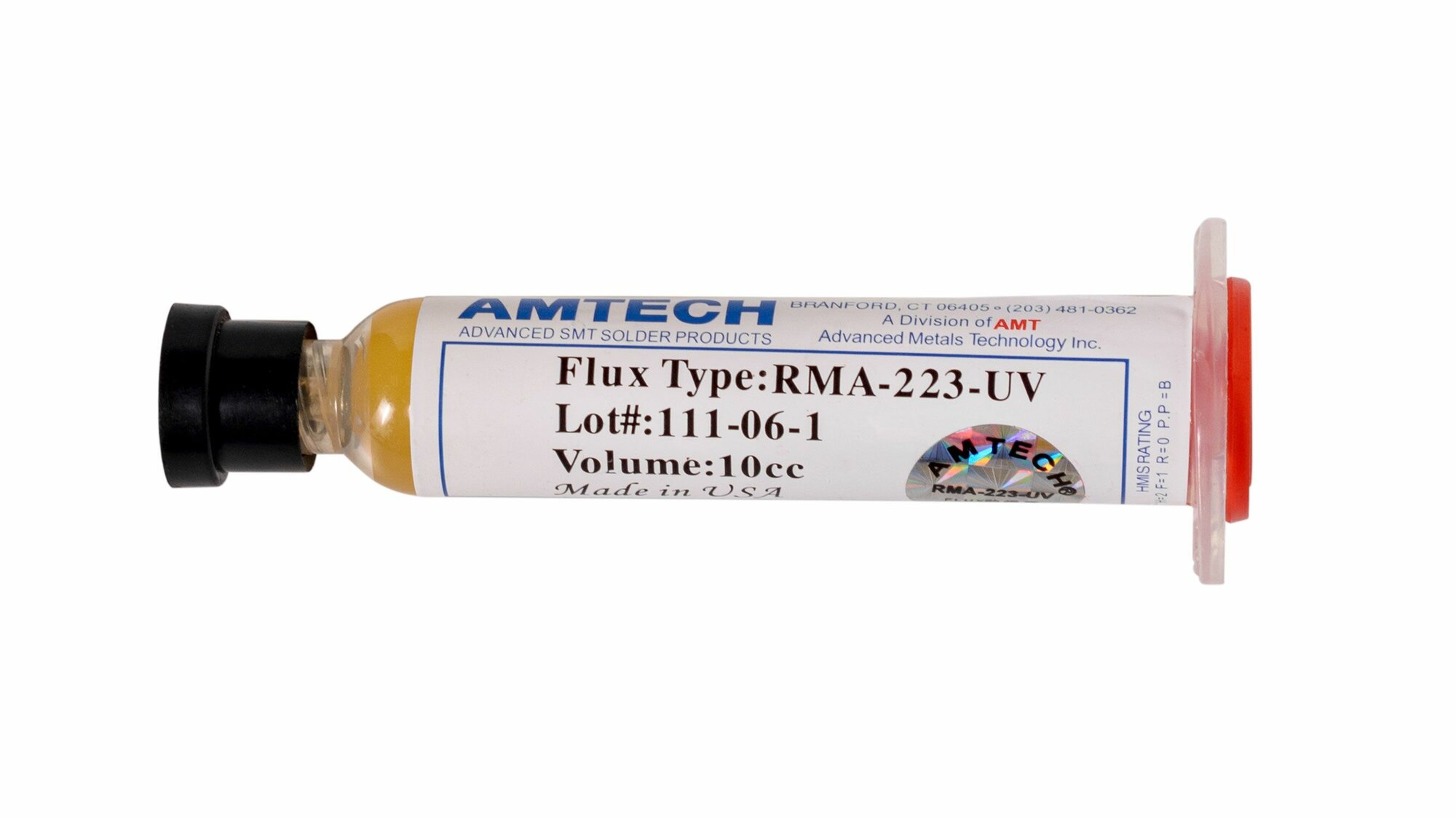 Флюс гель MyPads RMA-223-UV 10гр универсальный безотмывочный для пайки микросхем и компонентов