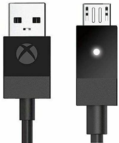 Оригинальный Кабель зарядки Micro USB MyPads для геймпада Microsoft Xbox One (с индикатором)