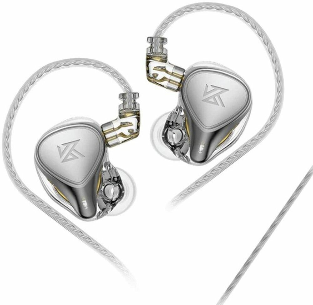 KZ Acoustics ZEX Pro без микрофона, перламутровый, проводные наушники