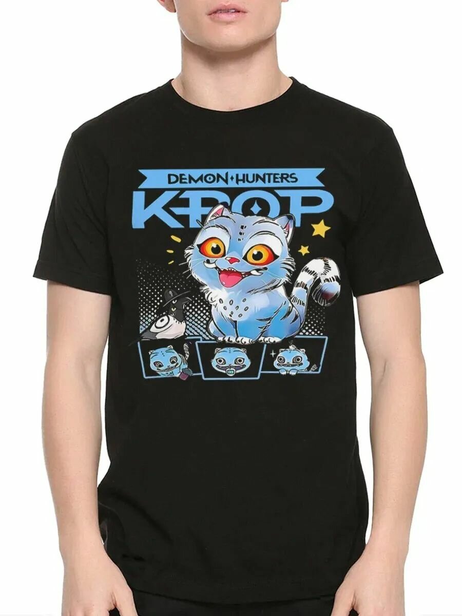 Футболка K-Pop Demon Hunters / Тигр / Мужская