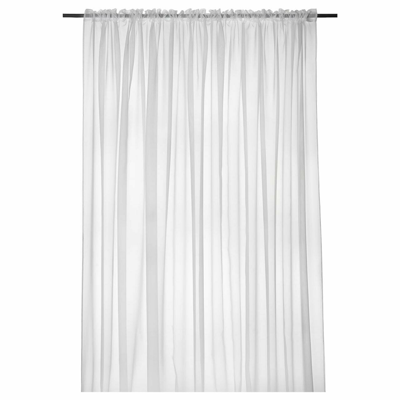 Тюль IKEA "SWED HOUSE" Ревлуммер, полиэстер, 100%, белые, 300x300