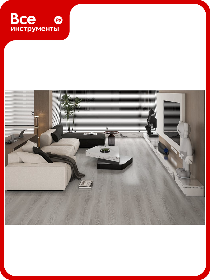 Ламинат Unionkraft Star с u-фаской, сириус 492, 34 класс, толщина 12 мм, 2.33 кв. м 16131, из коллекции