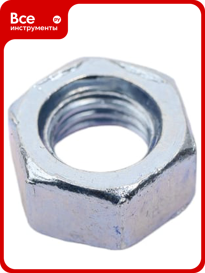 Шестигранная гайка крепежная техника din 934, м5 50 шт. 41008