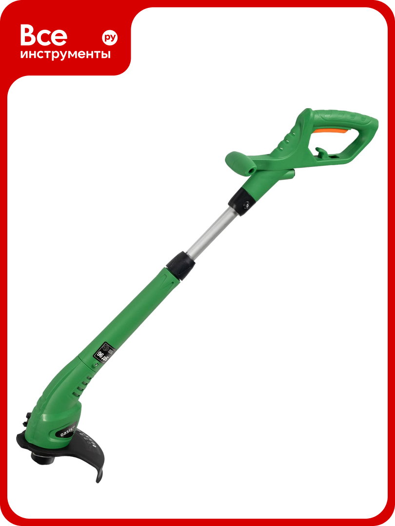 Электрическая, OASIS, мотокоса OASIS TE-50 Eco, комфортной работы и телескопическую, отлично