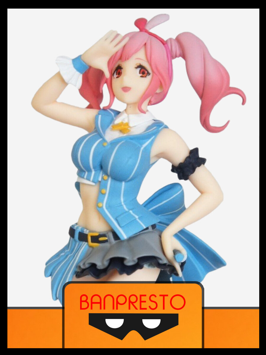 Оригинальная фигурка Makina Nakajima от Banpresto из аниме Macross Delta / Макина Накаджима «Макросс Дельта» 18 см