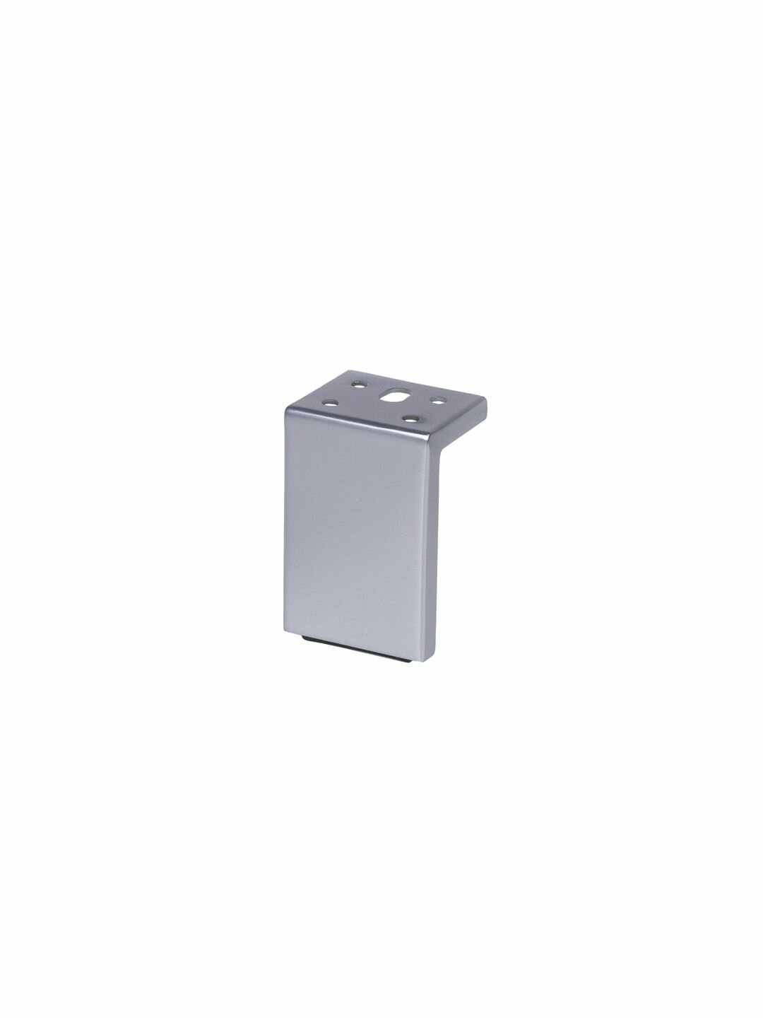 Опора мебельная металлическая WALL h120 матовый хром