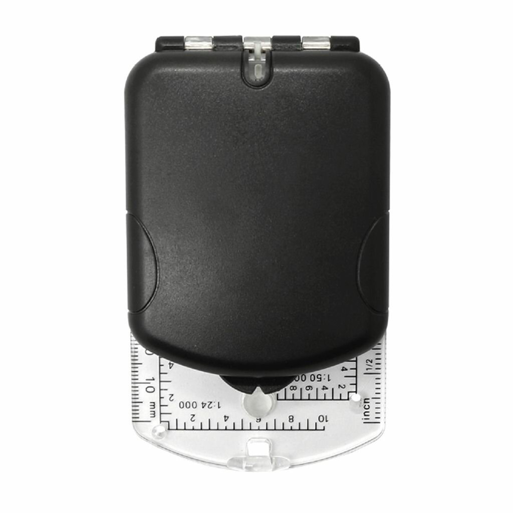 Эффективный компас для навигации с водонепроницаемым дизайном и ночной подсветкой, идеальный для пеших походов, кемпинга и выживания, - 6E