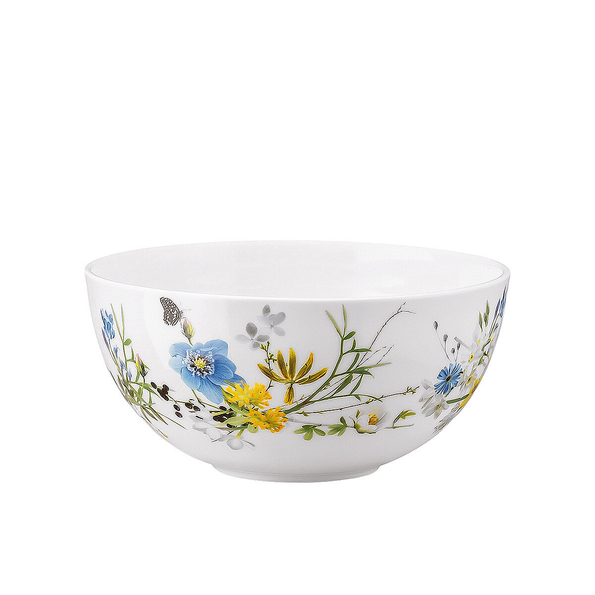 Пиала Rosenthal Brillance Fleurs des Alpes 600мл, костяной фарфор, разноцветная, 1 шт 15cm