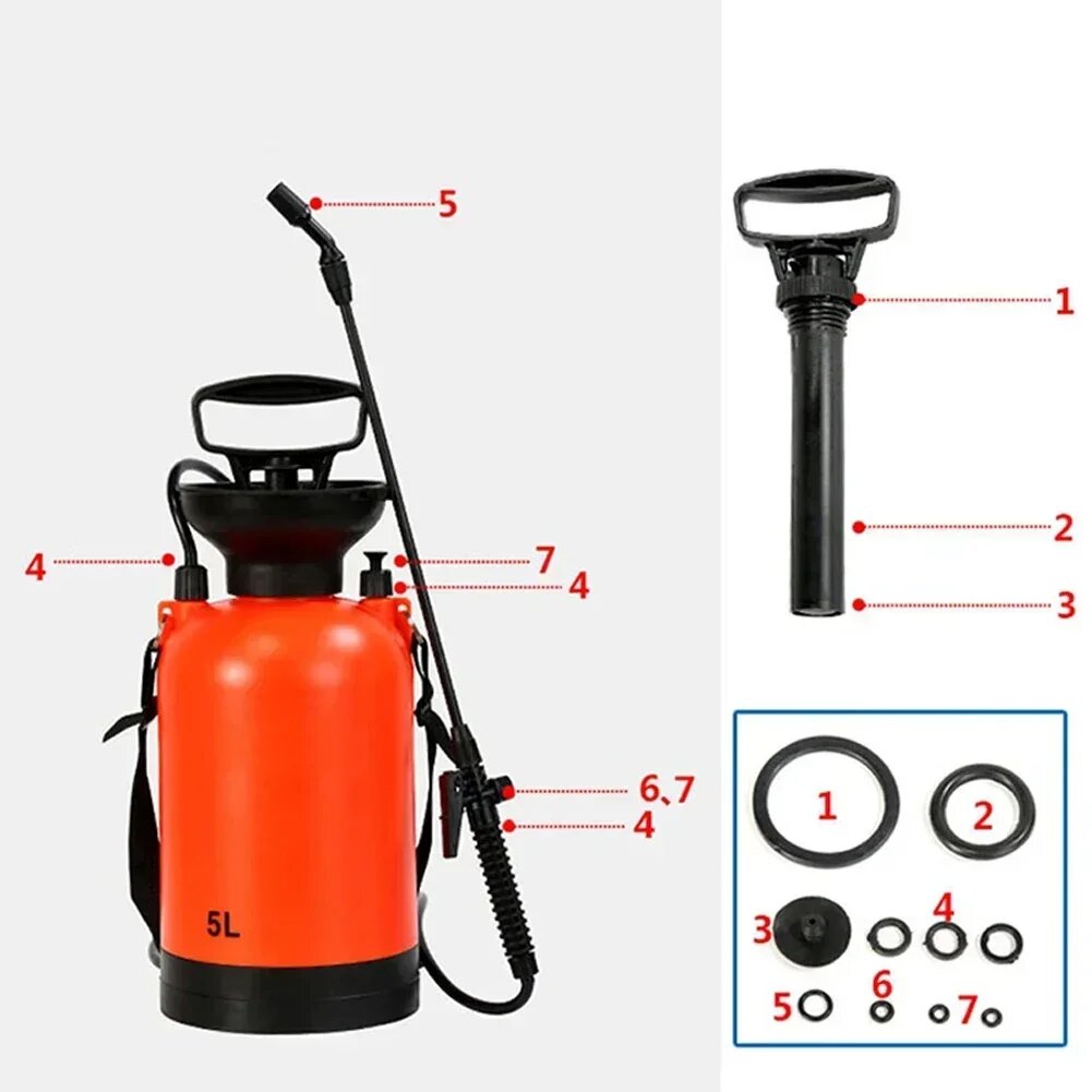 Резиновые уплотнительные кольца для опрыскивателей