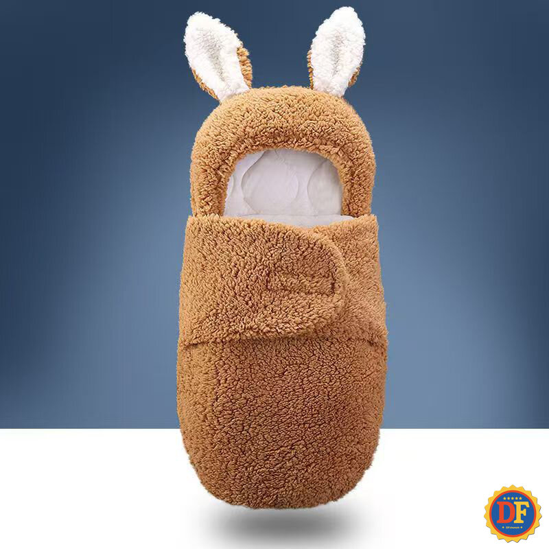 Конверт на выписку "Конверт-Мешок", 0-6мес, коричневый, умягченный искусственный мех, утепленный