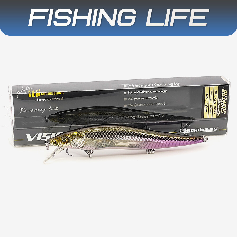 Воблер Megabass ONETEN SUSPEND (110мм, 14гр) - HT ITO WAKASAGI