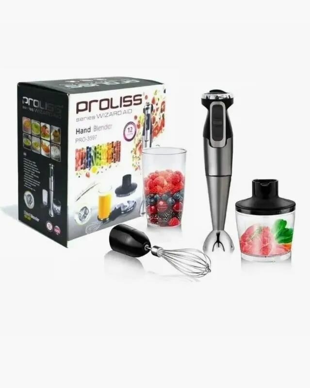 Погружной блендер PROLISS PRO-3597, 2000Вт.