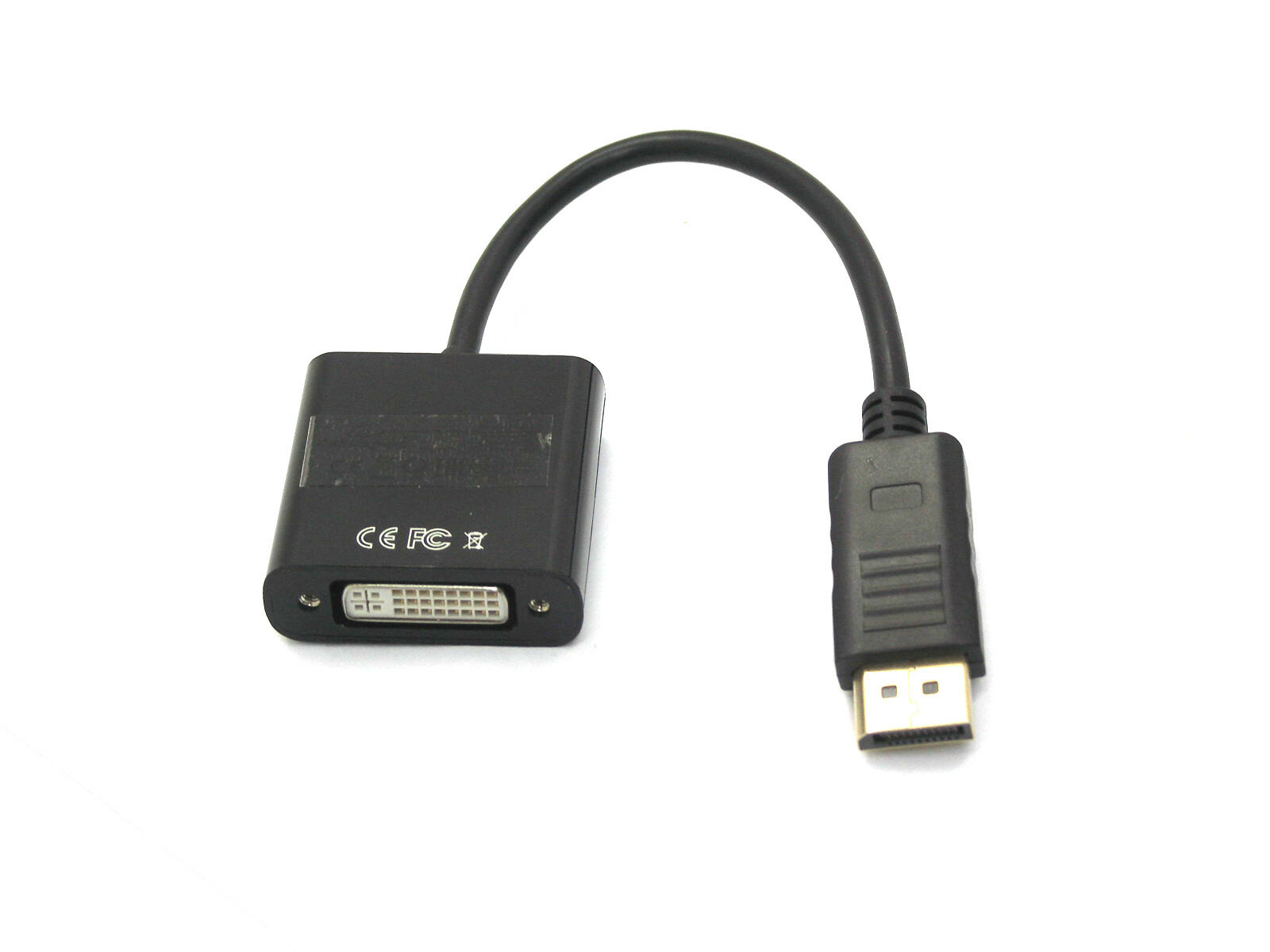 Переходник для видеокарт DisplayPort to DVI, конвертор, Cablexpert A-DPM-DVIF-002 20M/19F 10см черный