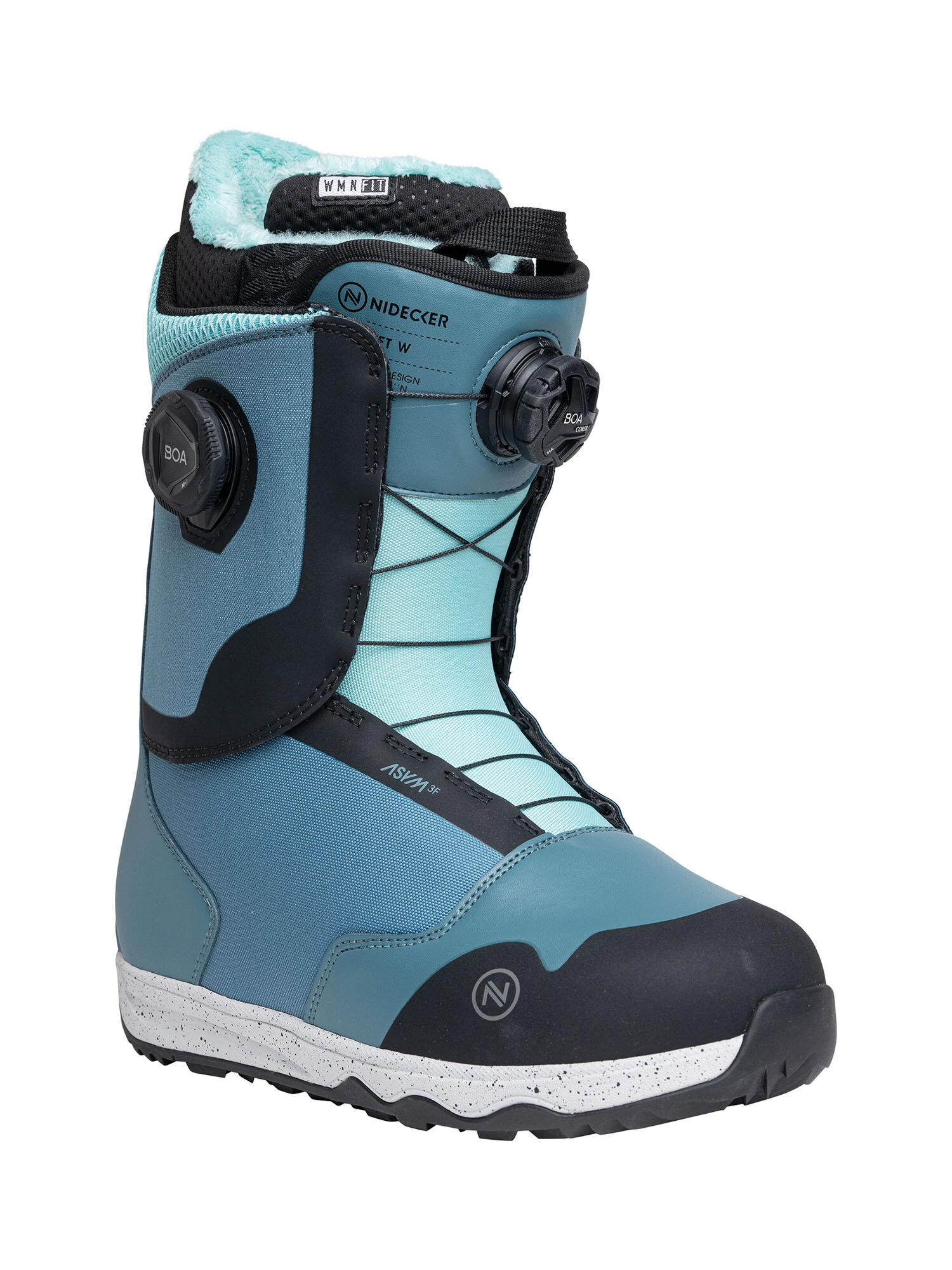Ботинки для сноуборда NIDECKER Rift Women Aqua Blue (US:7,5)