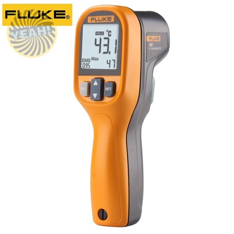 Инфракрасный термометр FLUKE 59E, диапазон -30°C ~ 350°C, погрешность ±2,0°C