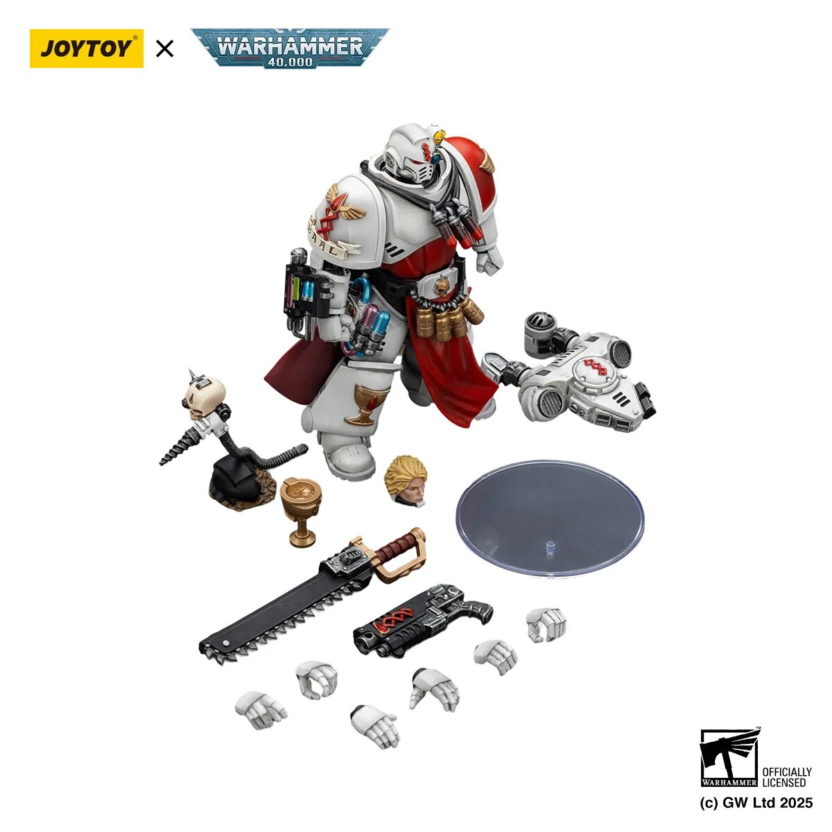 JOY TOY Warhammer 40K фигурка Blood Angels Капитан