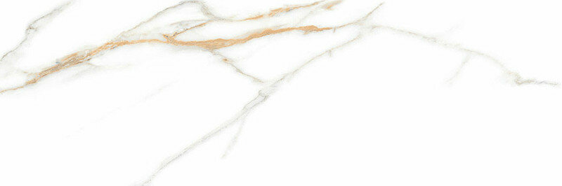 Керамическая плитка Gravita Statuario Iron Ore настенная 30х90 см белый