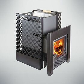 Печь банная Грация 24+бак 50л+топка Сказка (Варвара)