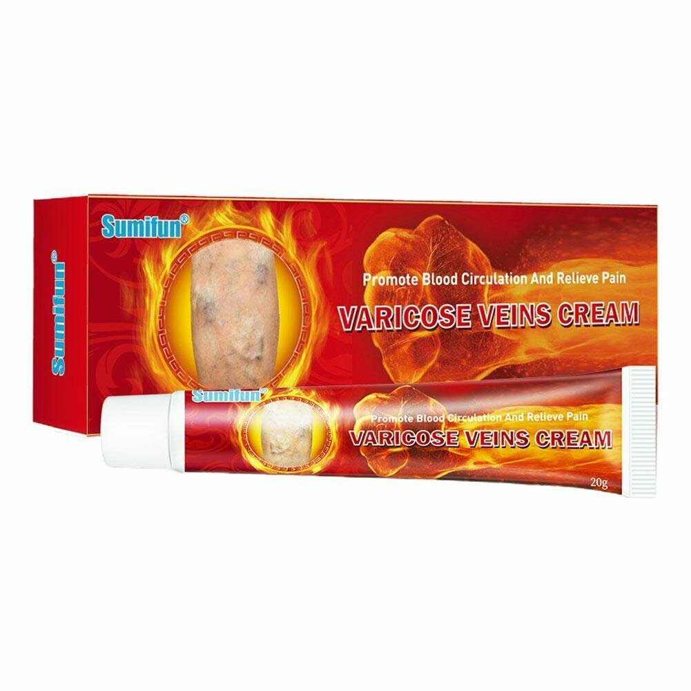 Крем от варикоза для ног, от отеков и тромбоза, мазь от сосудистых звёздочек и тяжести