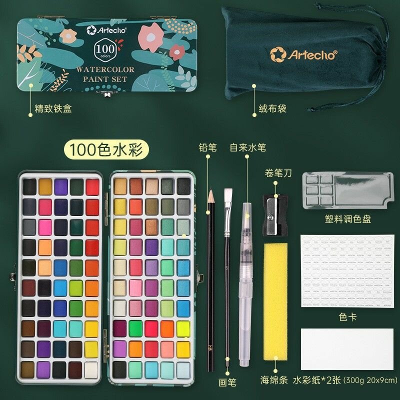 Мини-набор для рисования и дорожный набор художника