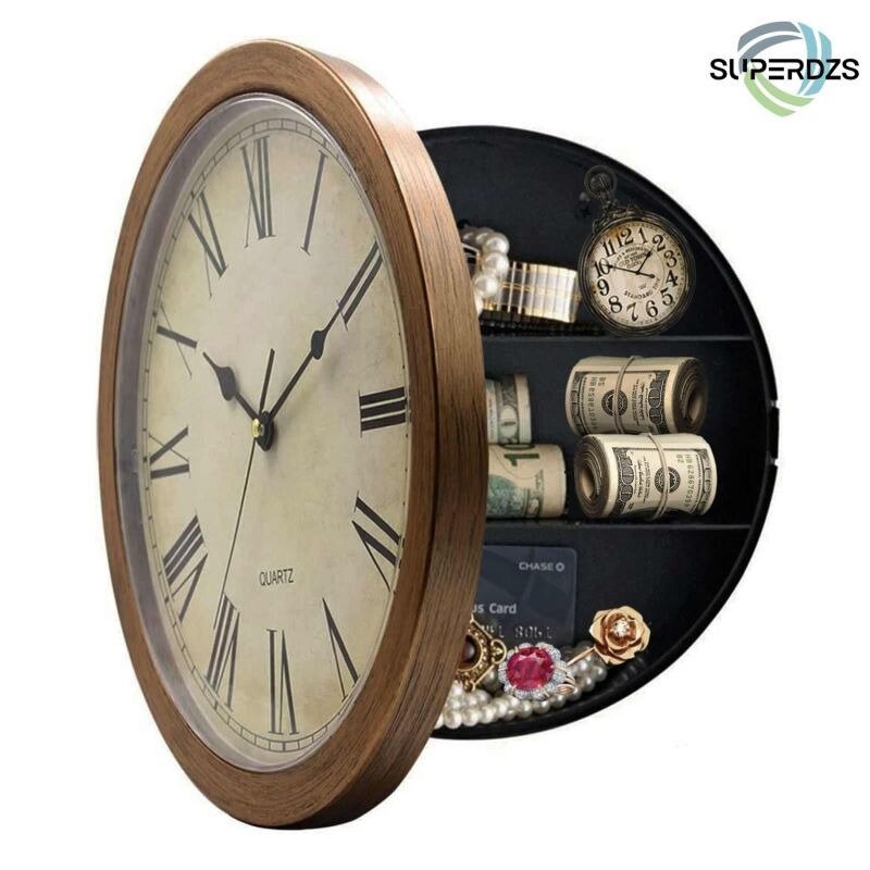 Сейф Для Денег И Документов, Имеет Два Цвета, Дизайн Секретного Пространства, Диаметр 25 См, Вес 690 Грамм. SuperDZS