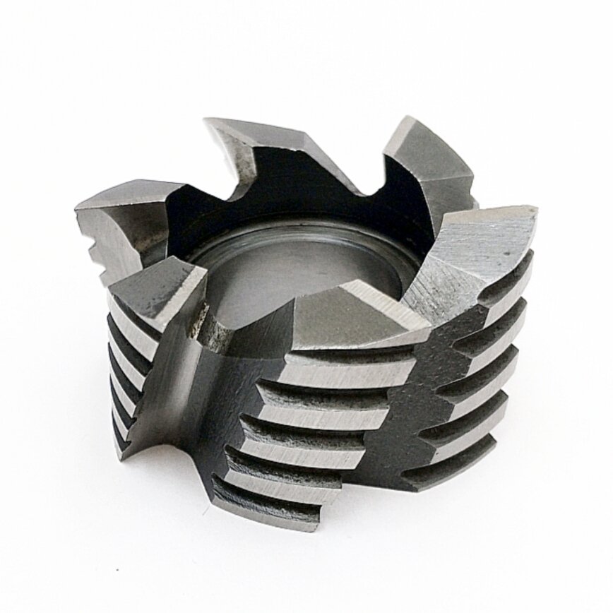 Фреза торцевая насадная 50х25х22 HSS-E ( D-50мм, посадка-22мм, L-45мм, z-6) черновая обдирочная