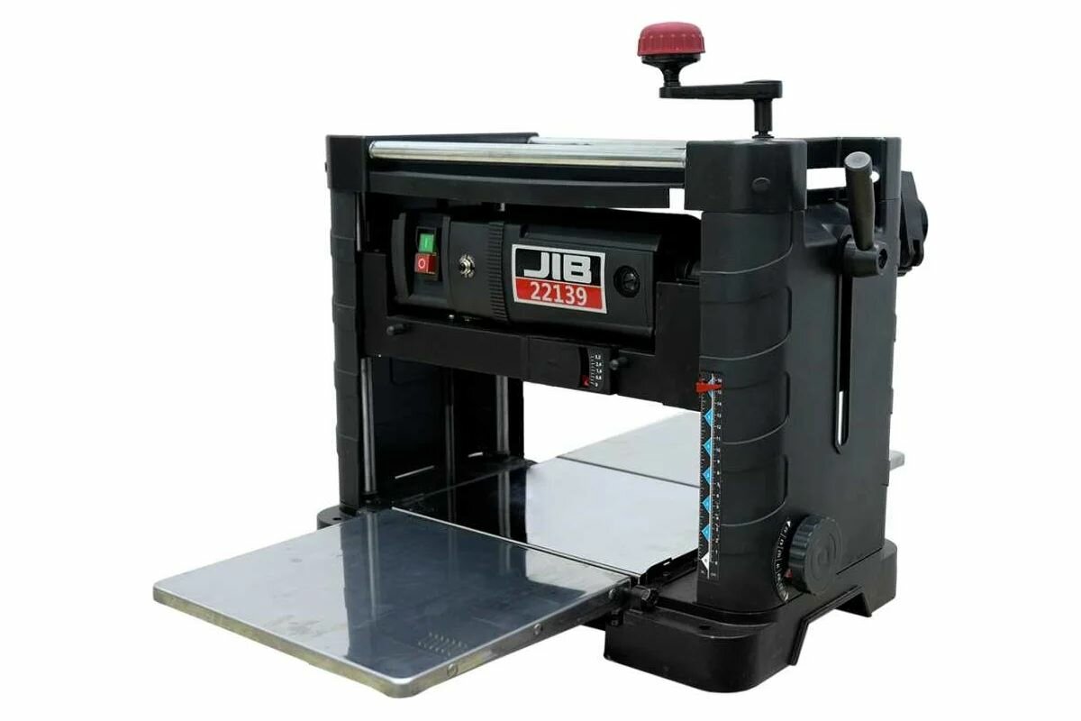 Рейсмусный станок JIB HL 22139, профессиональный, плавный пуск, 35кг