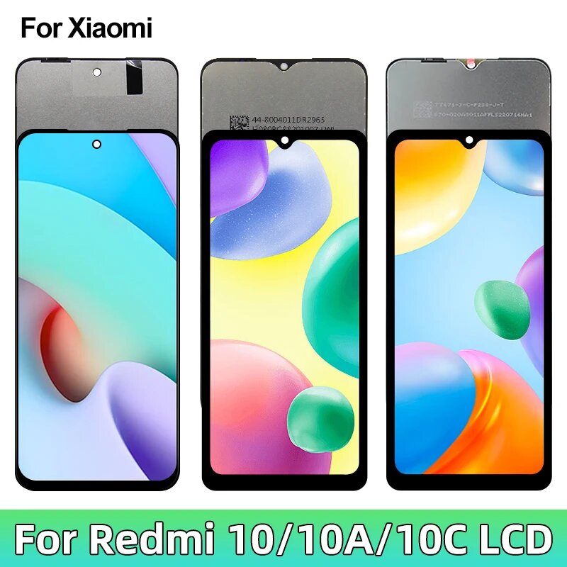 Дисплей Redmi 10C в сборе, без рамки