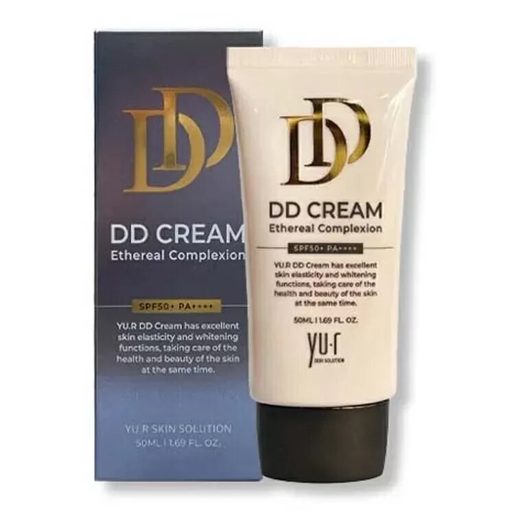 YU.R DD Cream (Medium), SPF50+ PA++++ Крем для лица DD (medium) 50 мл