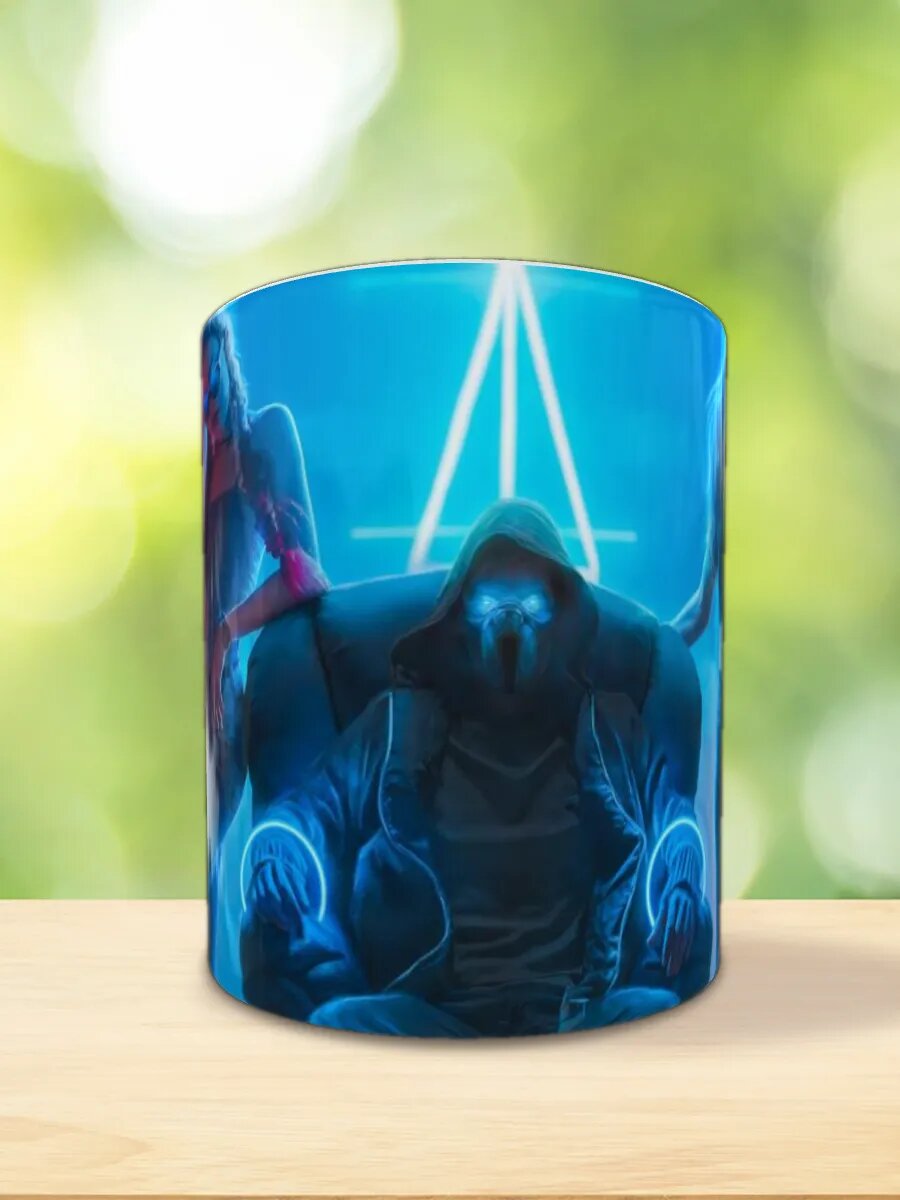 Кружка Неон Киберпанк