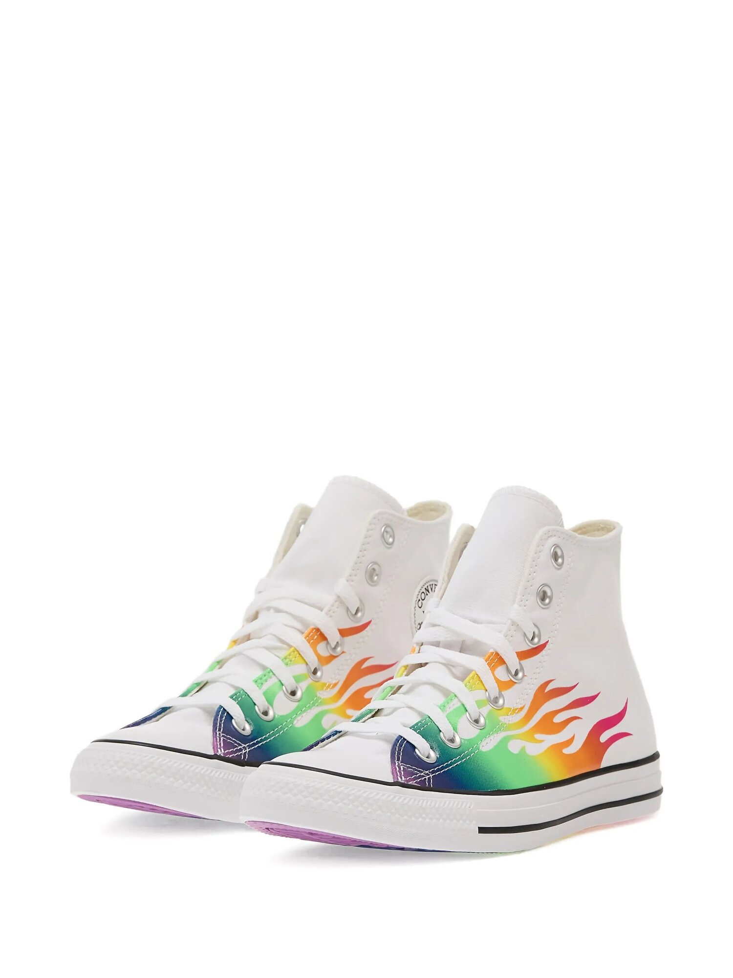 Кроссовки Converse Cuck Taylor All Star Pride, размер 9 US, бежевый/белый — фото 1