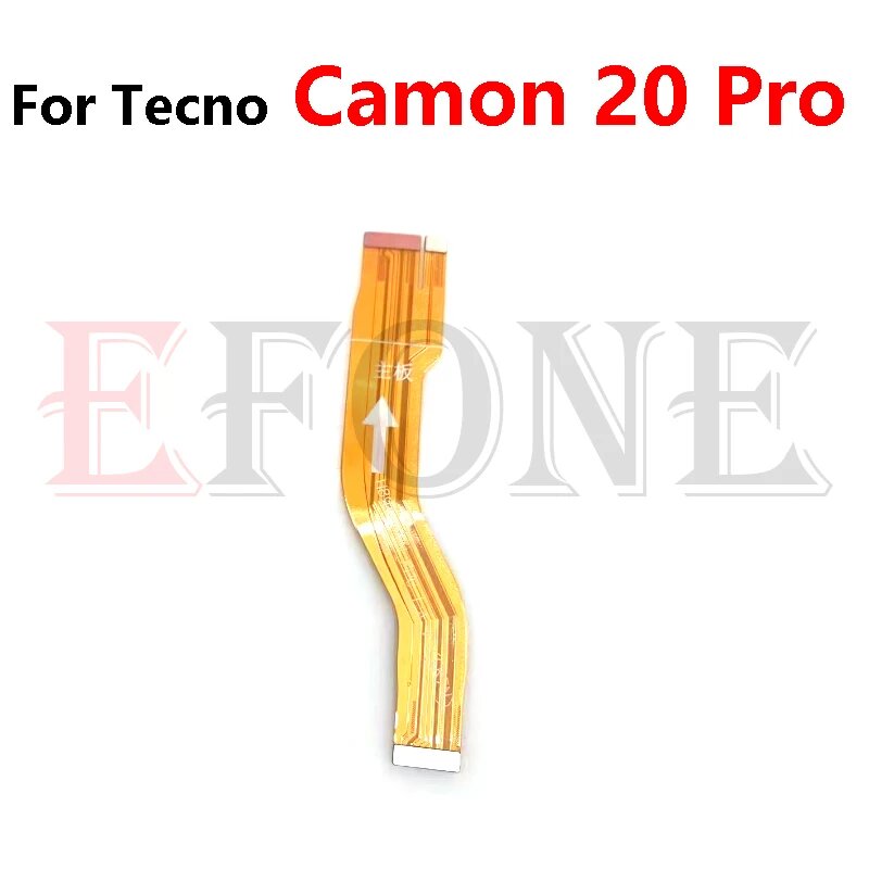 Для Tecno Camon 11 16 17 17P 18 18P Premier 19 20 Pro Pouvoir 2 CI6 LA7 CI8 CG8 Разъем материнской платы ЖК-дисплей Гибкий кабель Camon 20 pro