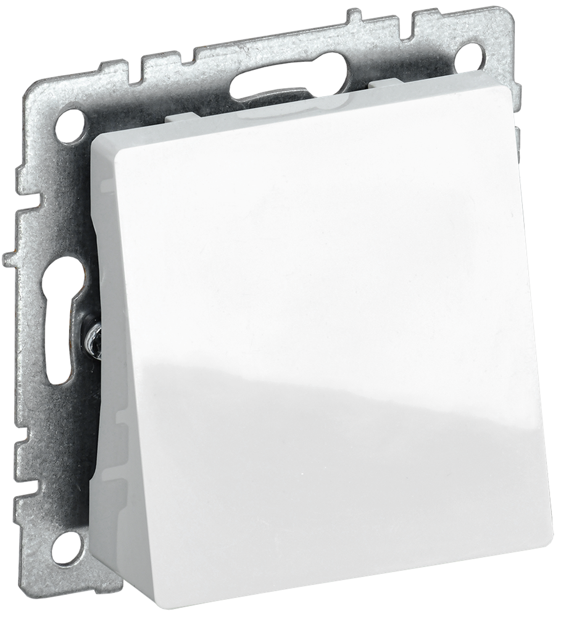 Вывод кабеля IEK BRITE МВ10-БрБ, скрытый монтаж, белый, пластик