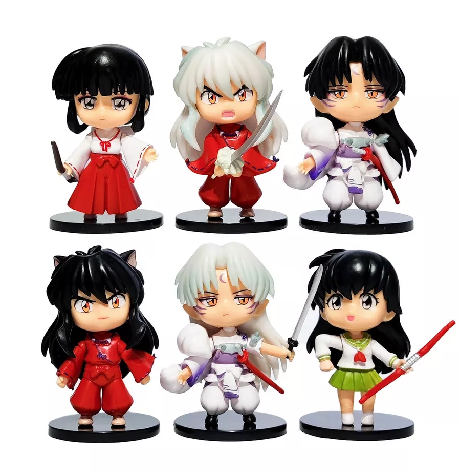 Набор фигурок Инуяша / InuYasha 6шт (10см) от магазина PopCultura.Store