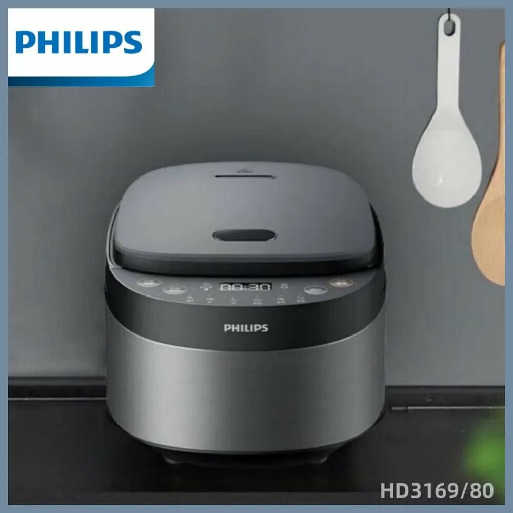 KNOW EASY-Philips Мультиварка-скороварка HD3169/80