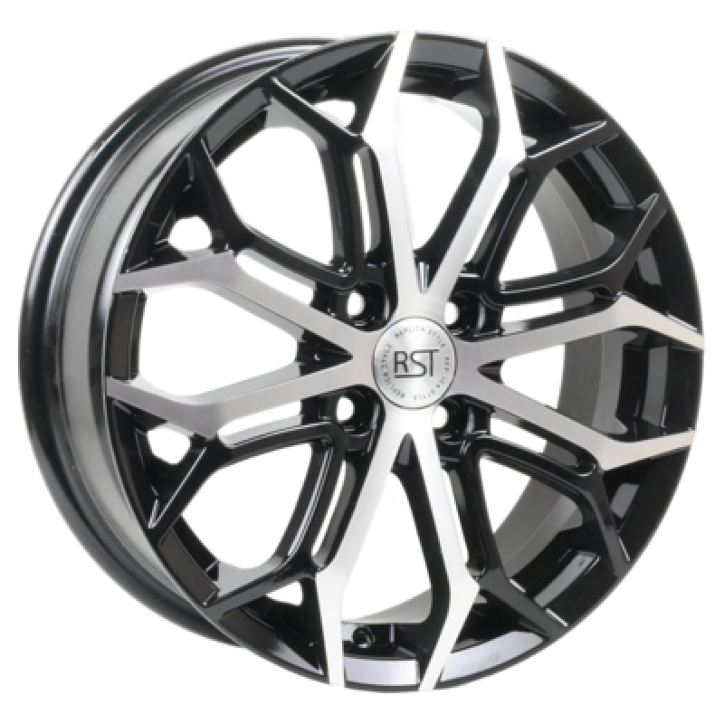Диск колесный RST R126 (lada) 6,0x16 4x98 Dia58.6 ET33 цвет BD (черный с проточкой)