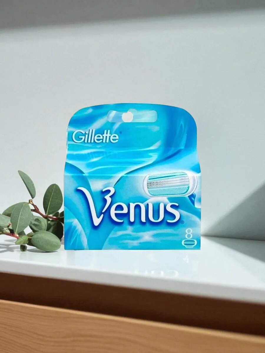 Cменные кассеты для женского бритвенного станка Venus 8 шт